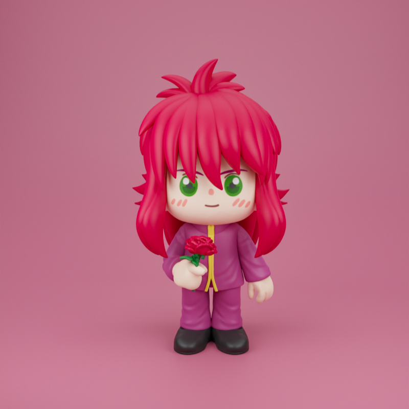 0190 Kurama - STL 3D Print Files – Cute.D STL